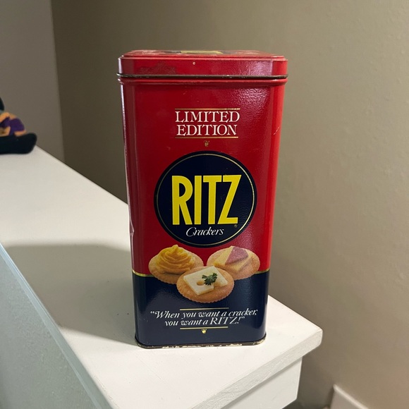 Nabisco | Other | Vintage 98s Limited Edition Ritz Crackers Tin | Poshmark